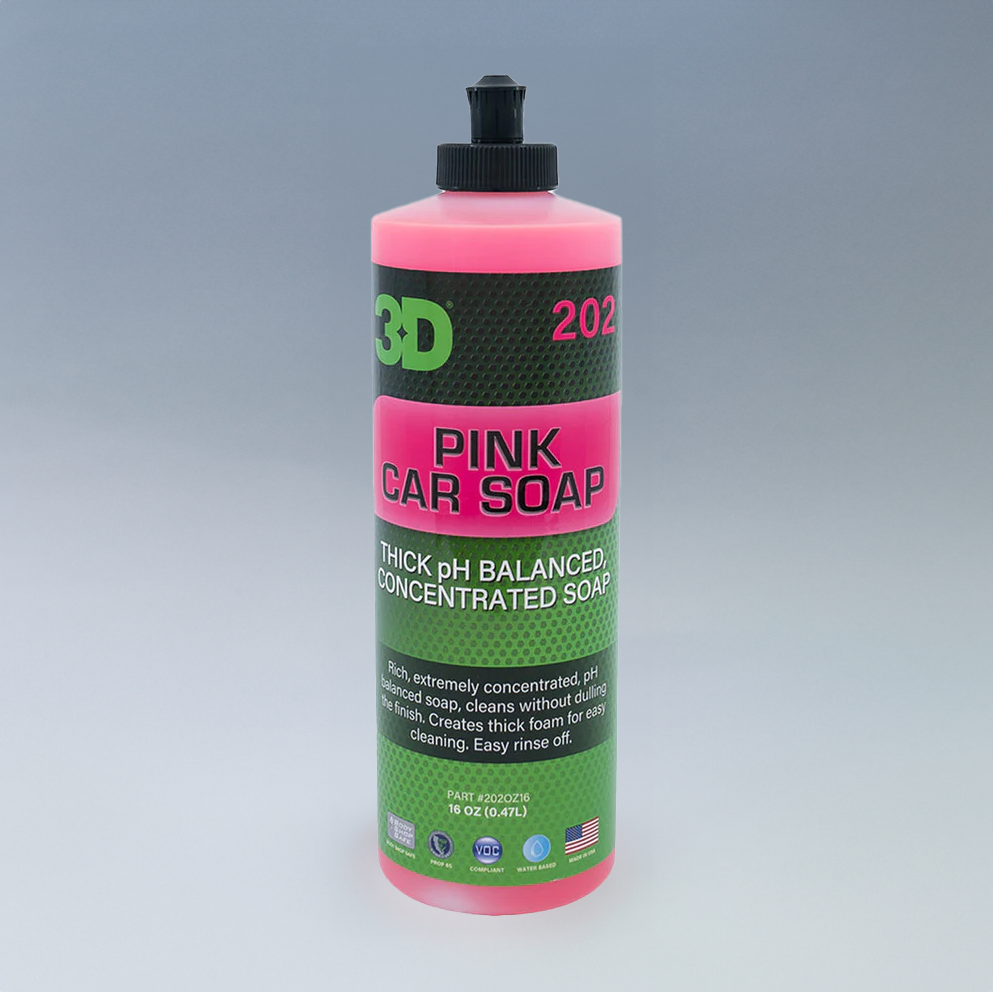 3D Pink Car Soap - Westchester Detailing Supply